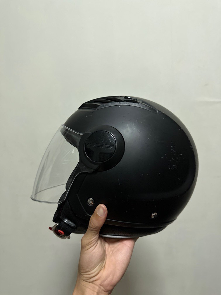 LS2 Airflow half face helmet, Motorcycles, Motorcycle Apparel on Carousell