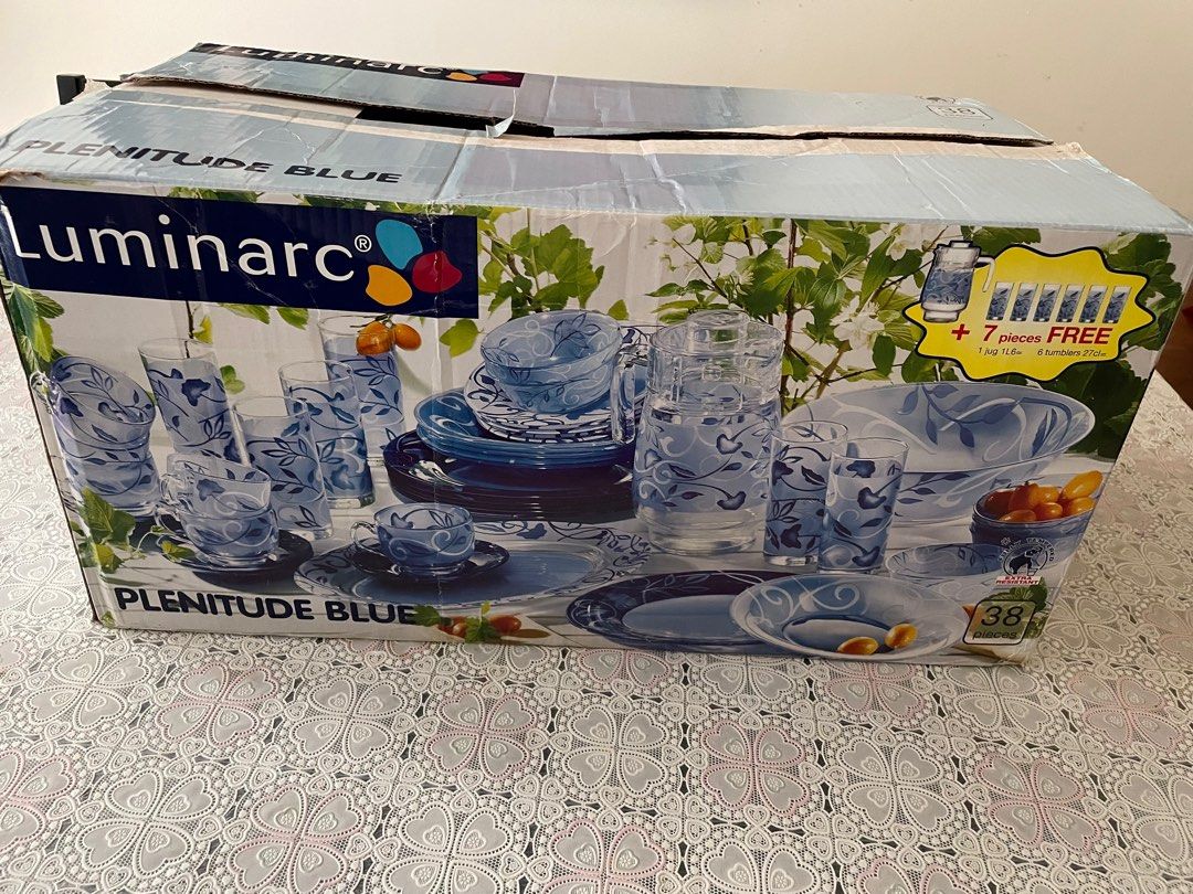 Luminarc Dinner set, Furniture & Home Living, Kitchenware & Tableware ...