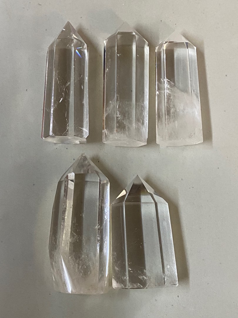 Madagascar Blue Anger Feather Quartz, Women's Fashion, Jewelry ...