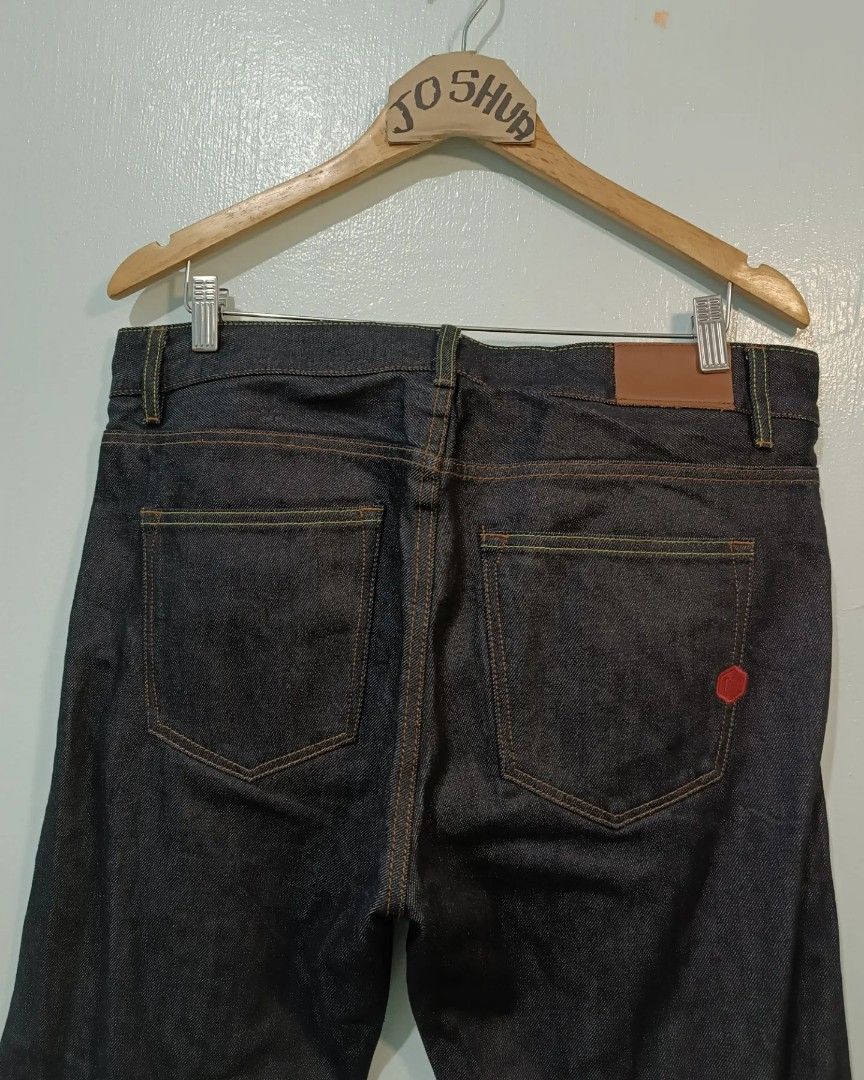 Maden Uncle Fu selvedge jeans, Men's Fashion, Bottoms, Jeans on Carousell