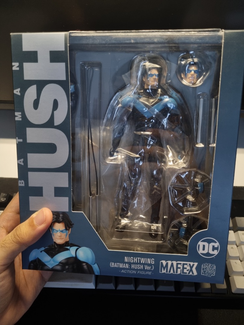 Mafex HUSH Nightwing, Hobbies & Toys, Toys & Games on Carousell