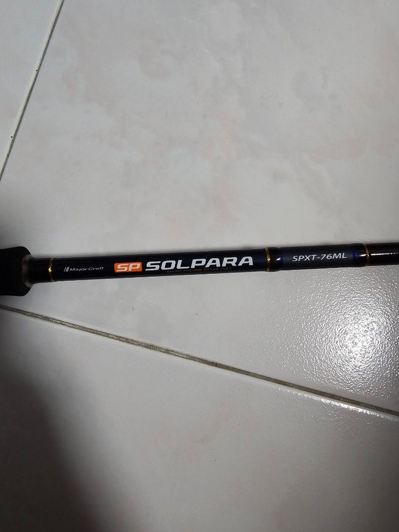 Major Craft Solpara SPXT-76ML Telescopic 7'6" Spinning Rod, Sports Equipment, Fishing on Carousell