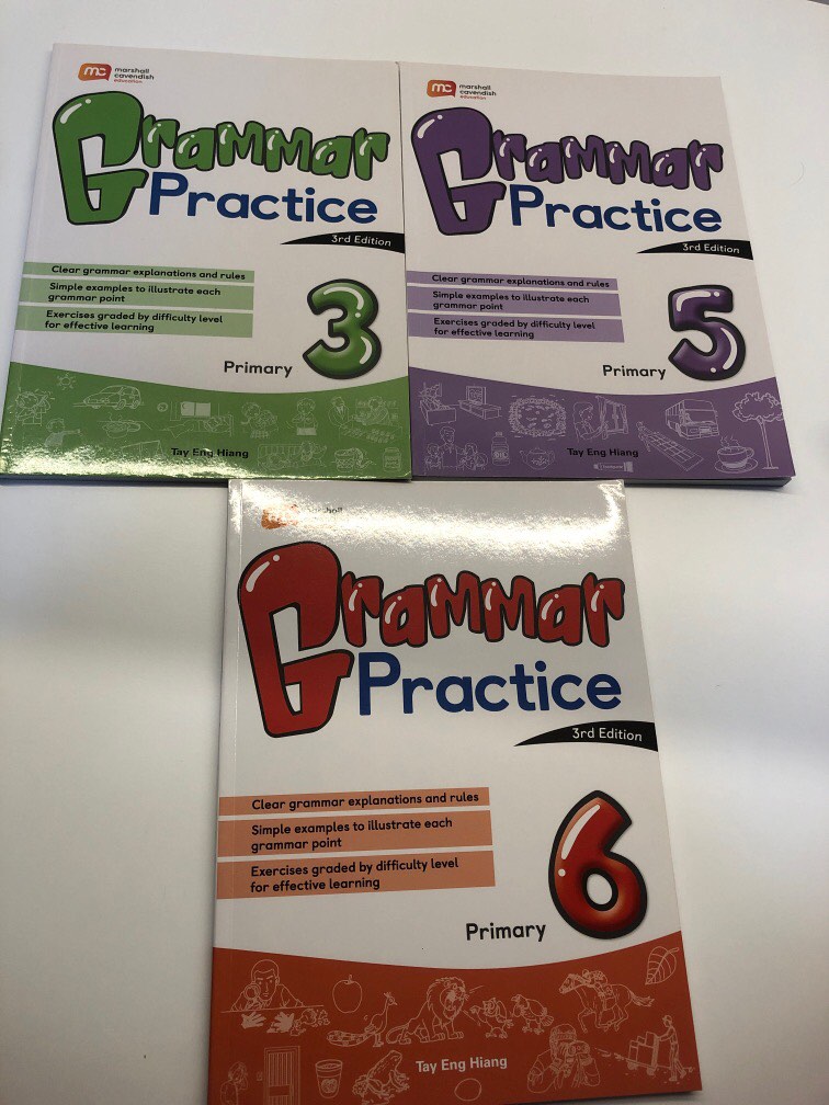 Marshall Cavendish Primary Grammar Practice (P3, P5, P6, PSLE preparation), Hobbies & Toys ...