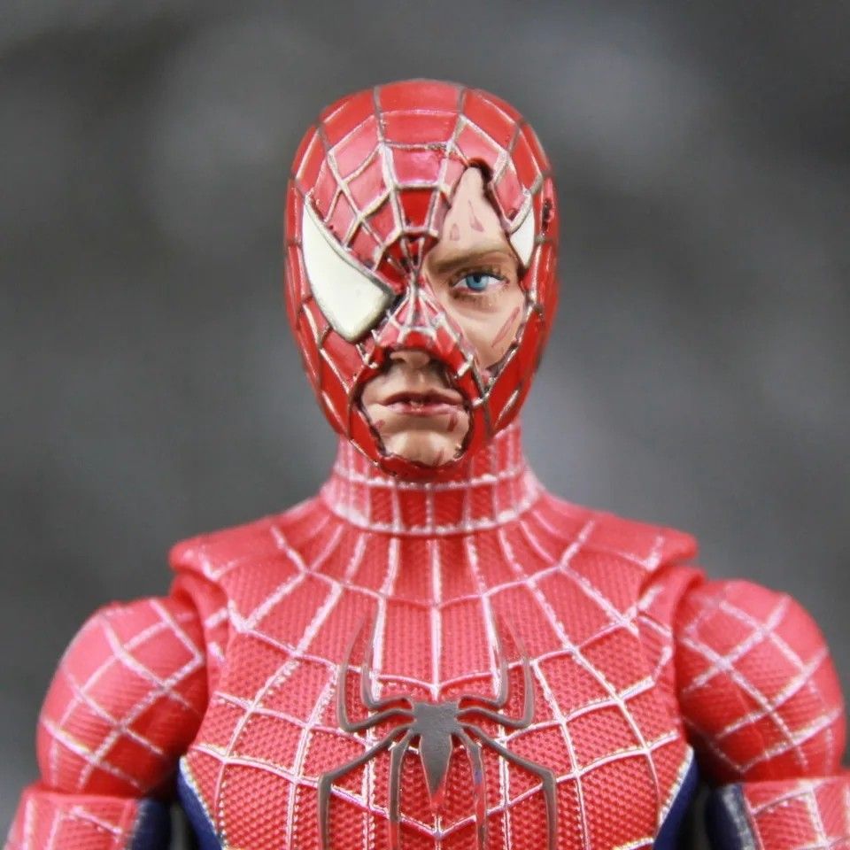 Marvel Legends SHF SH figuarts Friendly Neighbourhood Spider-man Tobey ...