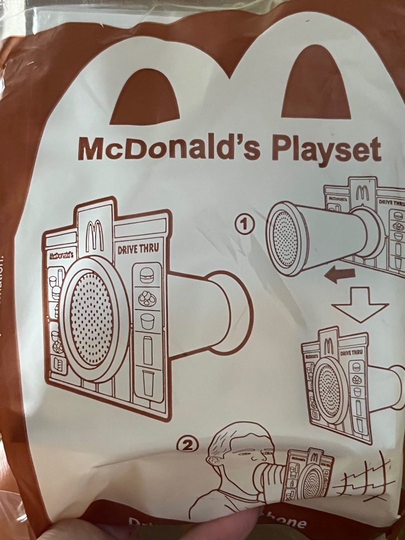 Mcdonald’s happy meal toy, drive thru microphone, Hobbies & Toys, Toys ...