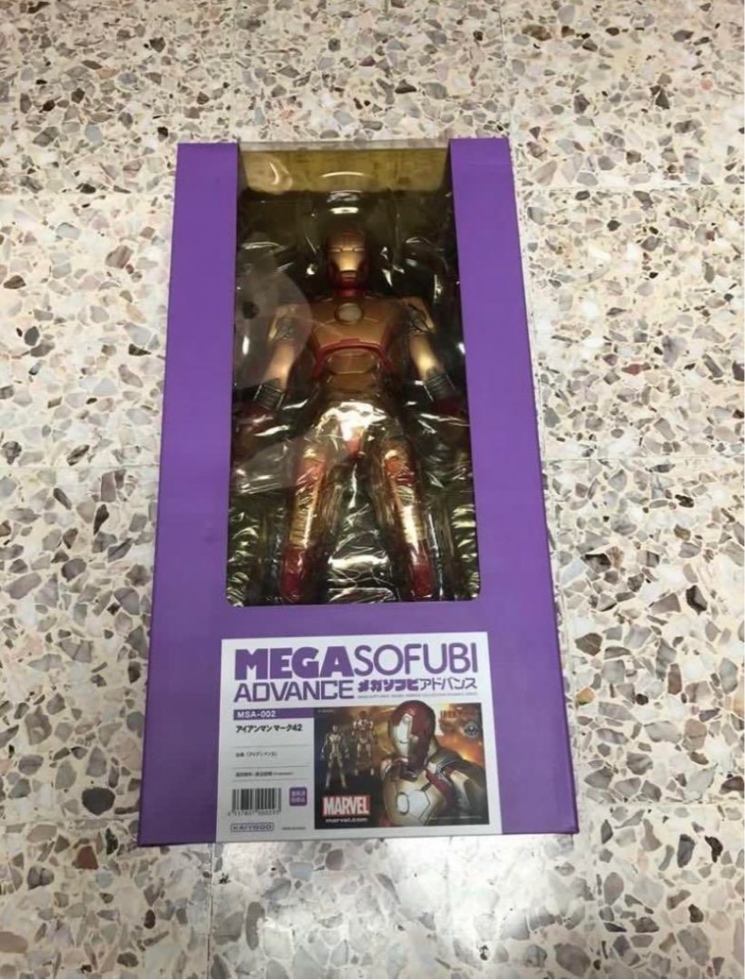 Mega Sofubi Advance MSA-002 Iron Man Mark 42 ( Iron Man 3 ), Hobbies & Toys, Toys & Games on ...