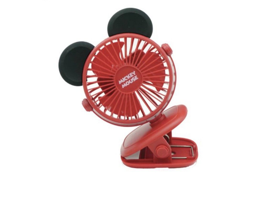 Mickey Mouse Clip Fan, TV & Home Appliances, Other Home Appliances on ...