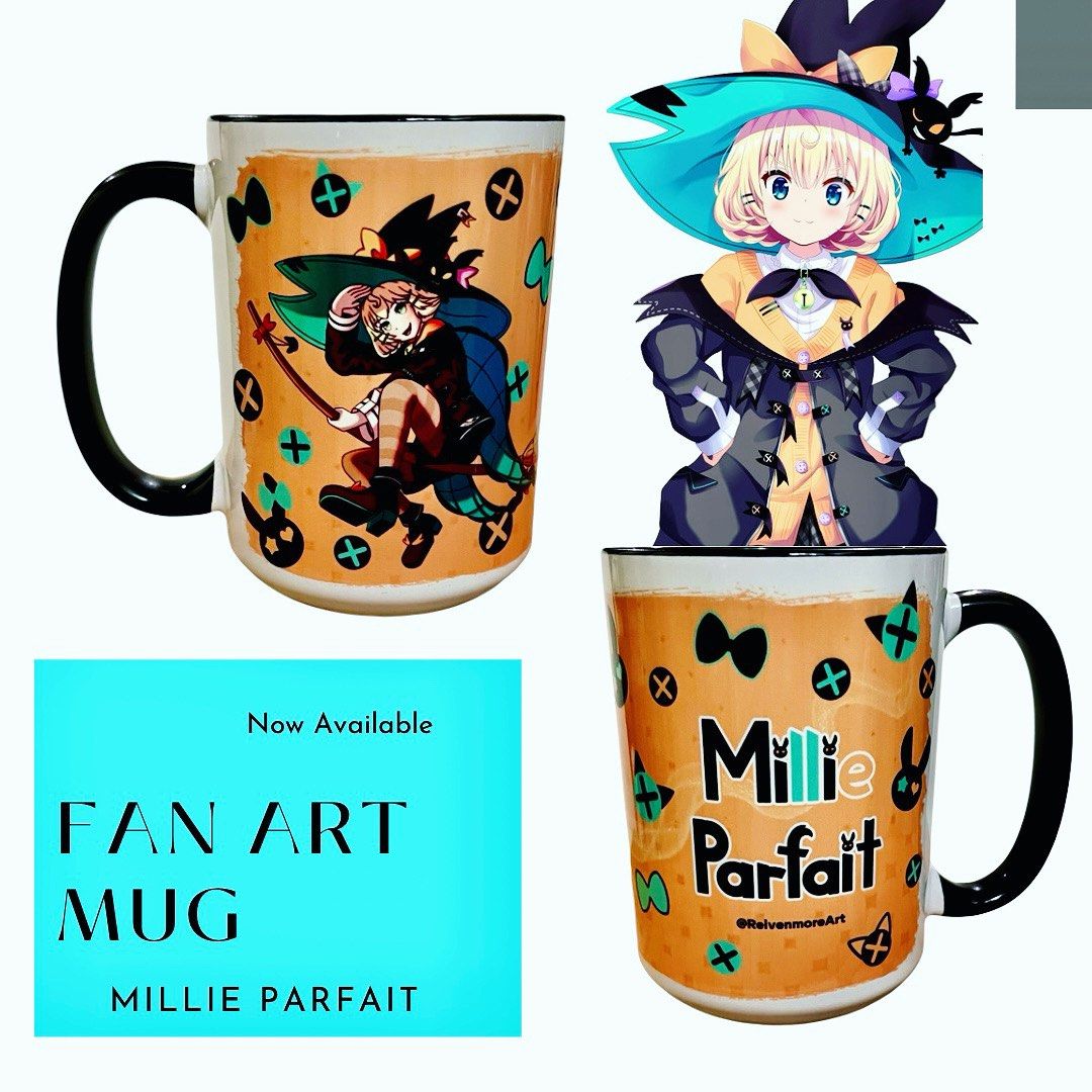 Millie Parfait Fan art mug, Furniture & Home Living, Kitchenware ...