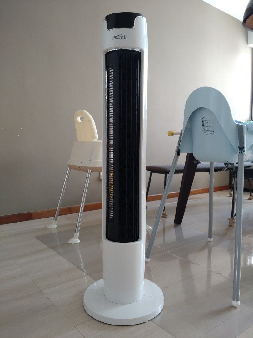 Mistral standing Tower Fan, Furniture & Home Living, Lighting & Fans ...