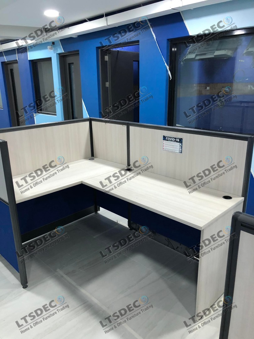MODULAR OFFICE PARTITION l OFFICE PARTITIONS, Furniture & Home Living ...