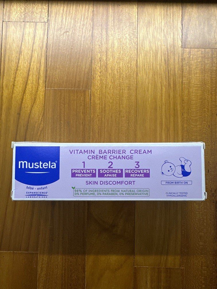 Mustela Vitamin Barrier Cream, Babies & Kids, Bathing & Changing, Other ...