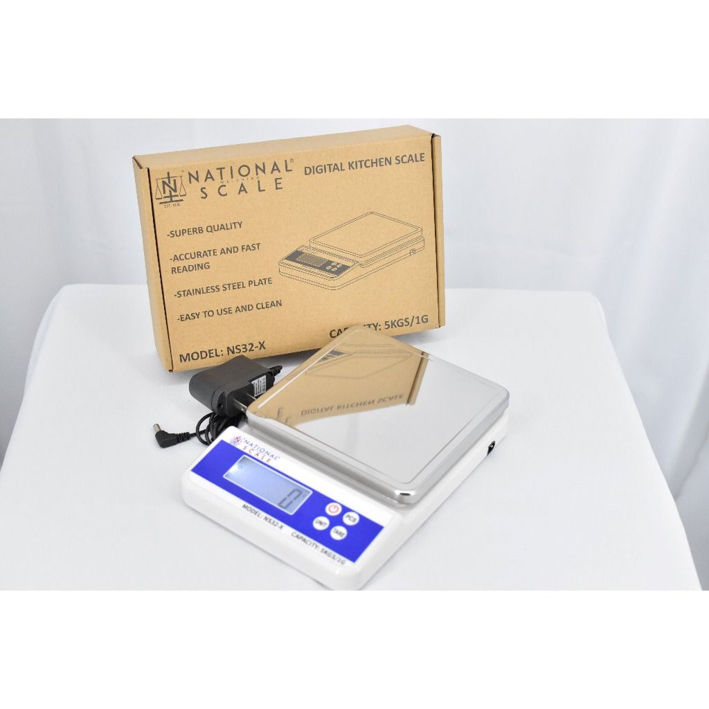 National Scale Brand 5kg Digital Kitchen Scale, Furniture & Home Living ...