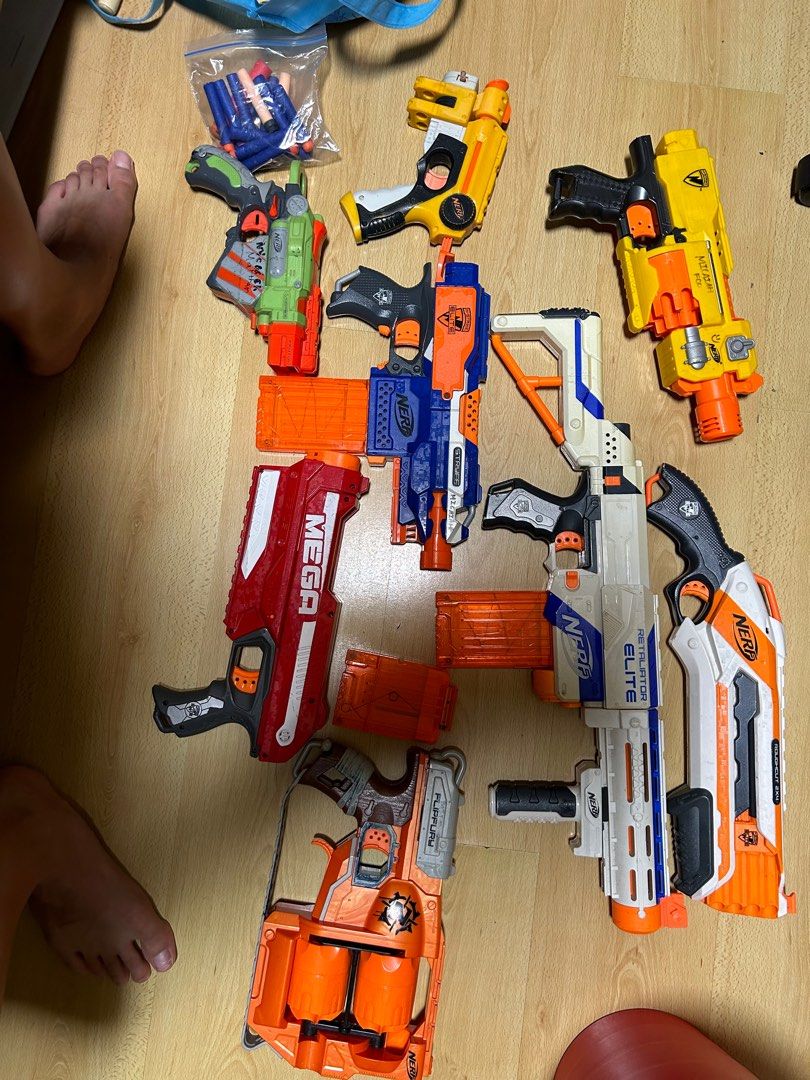 Nerf Guns, Hobbies & Toys, Toys & Games on Carousell