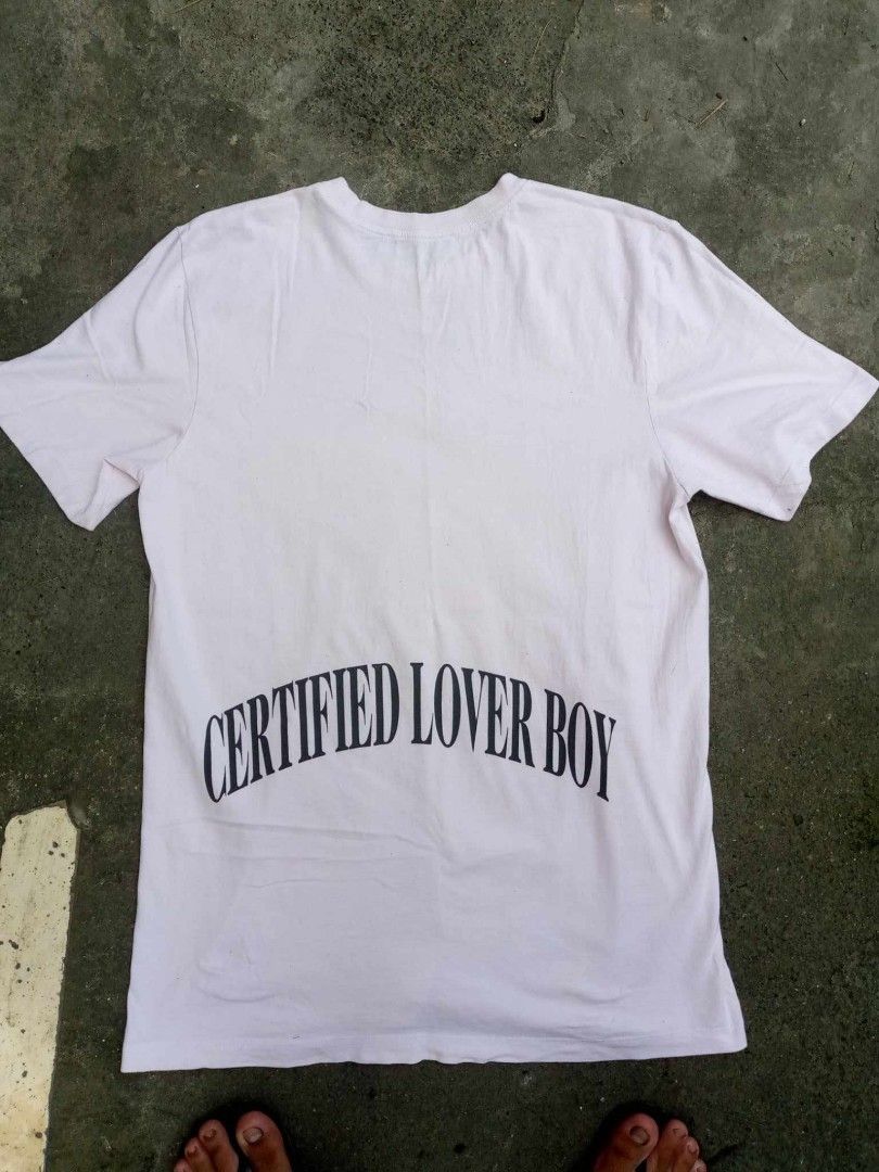 Nike × Drake cupid Certified Lover Boy Shirt, Men's Fashion, Tops ...