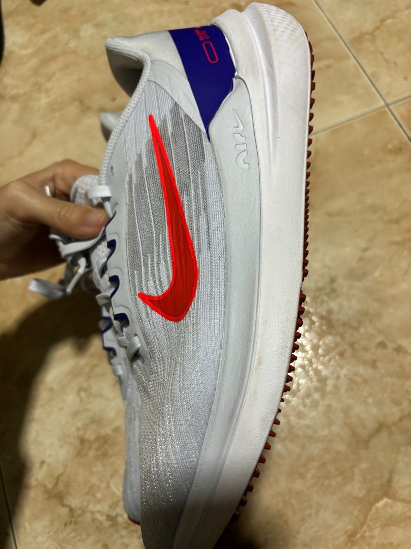 Nike Air Winflo 9 'Grey Concord' DD6203-006, Men's Fashion, Footwear ...