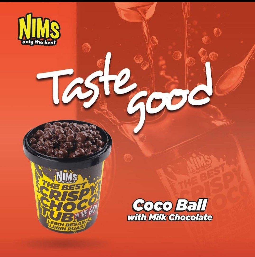 Nims choco tub, Food & Drinks, Other Food & Drinks on Carousell