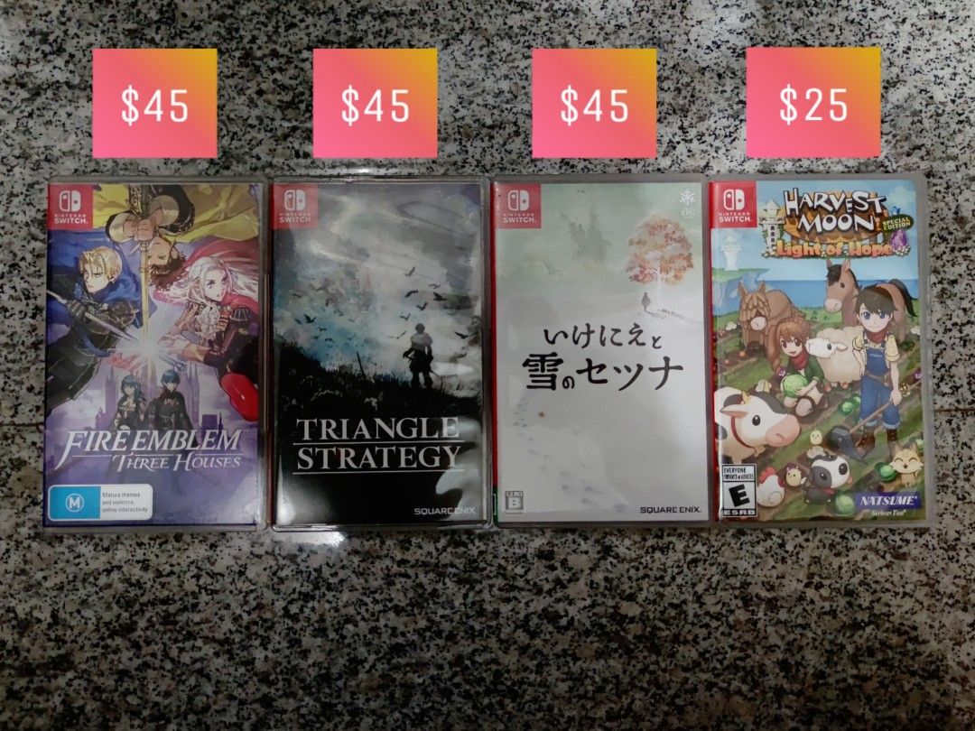 Nintendo Switch OLED Switch Lite Games Catridge English Fire Emblem ...