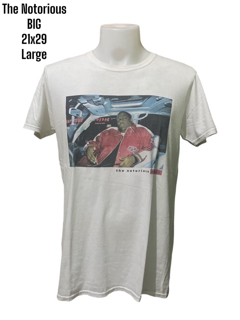 Notorious B.I.G Shirt, Men's Fashion, Tops & Sets, Tshirts & Polo ...