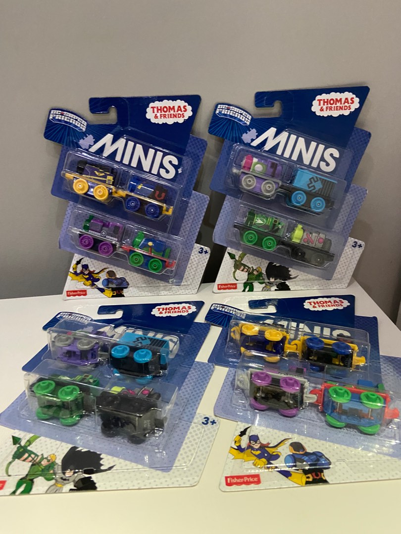 Thomas & Friends MINIS,/dc Super Friends 4-Pack, Hobbies & Toys, Toys ...