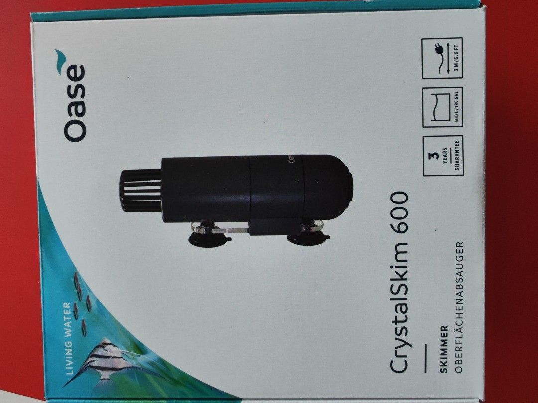 OASE CrystalSkim 600, Pet Supplies, Homes & Other Pet Accessories on Carousell