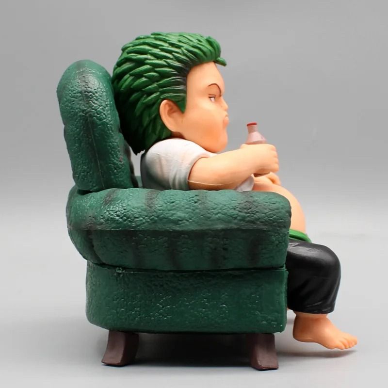 One Piece Anime Fat House Serie Roronoa Zoro Figure Fat Doll Zoro ...