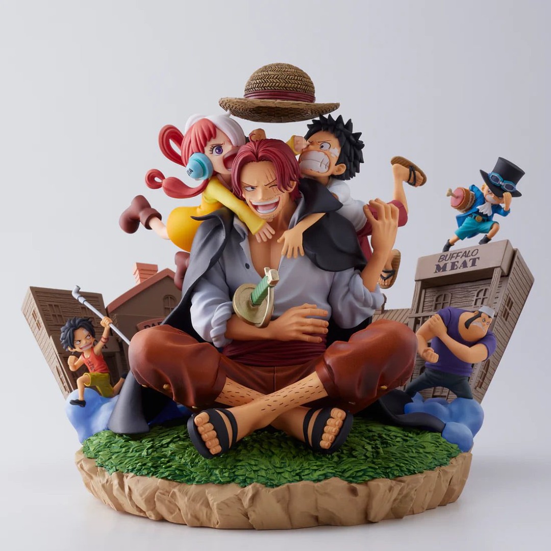 ONE PIECE FILM RED 104th volume special illustrated diorama figure ...