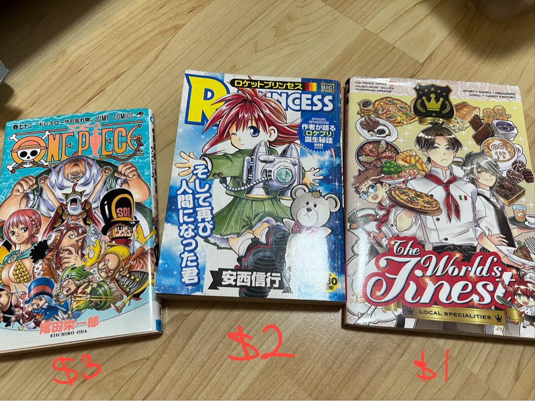 one piece, rocket princess manga/ comics, Hobbies & Toys, Books ...