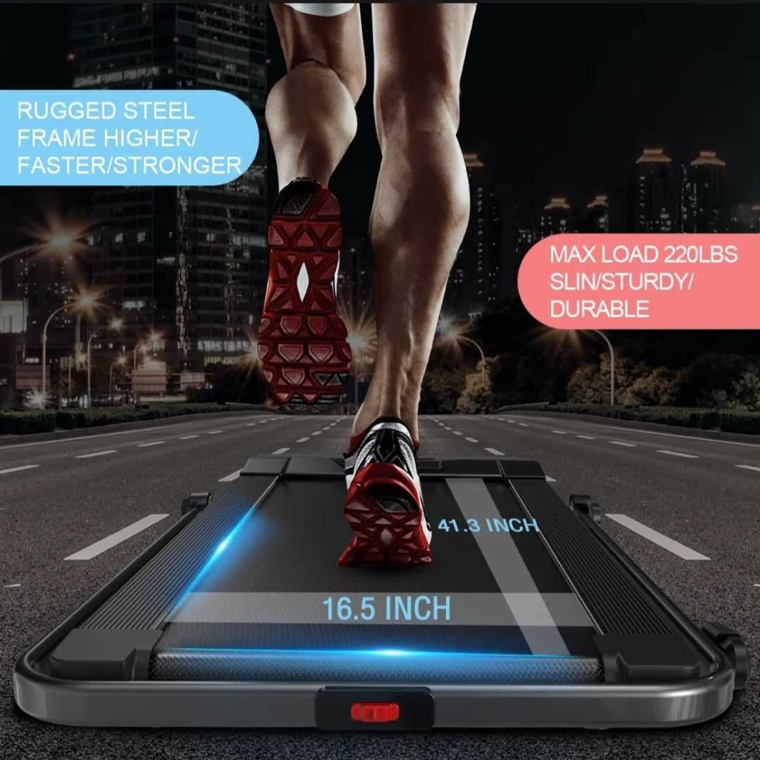 OneTwoFit 2.5HP WalkingPad 12km/h Professional Foldable Treadmill Home Gym Fitness OT0348 ...