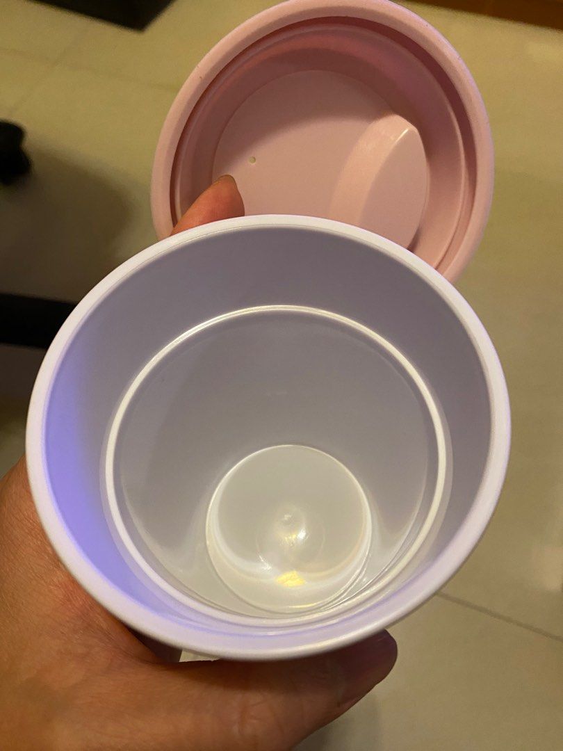 Pandora plastic cup with lid, 傢俬＆家居, 廚具和餐具, 茶具配件 - Carousell