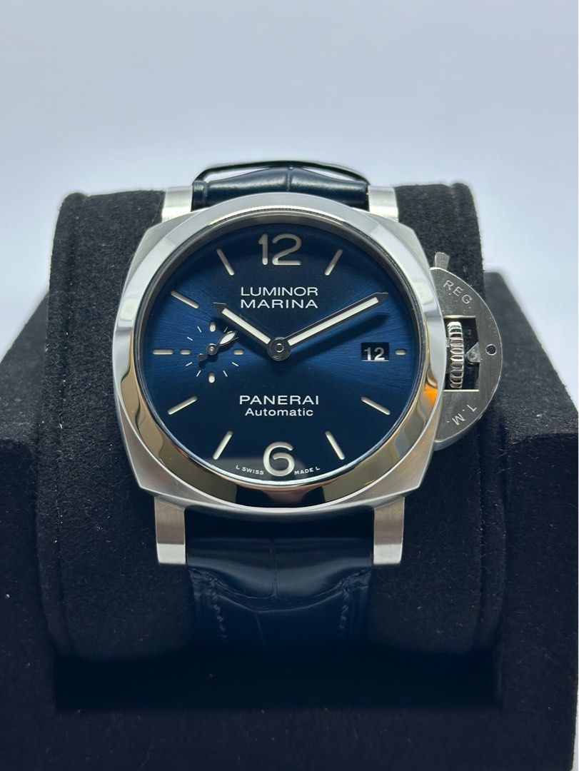 Panerai Luminor Quaranta Pam 1270 Blue 40mm, Luxury, Watches on Carousell