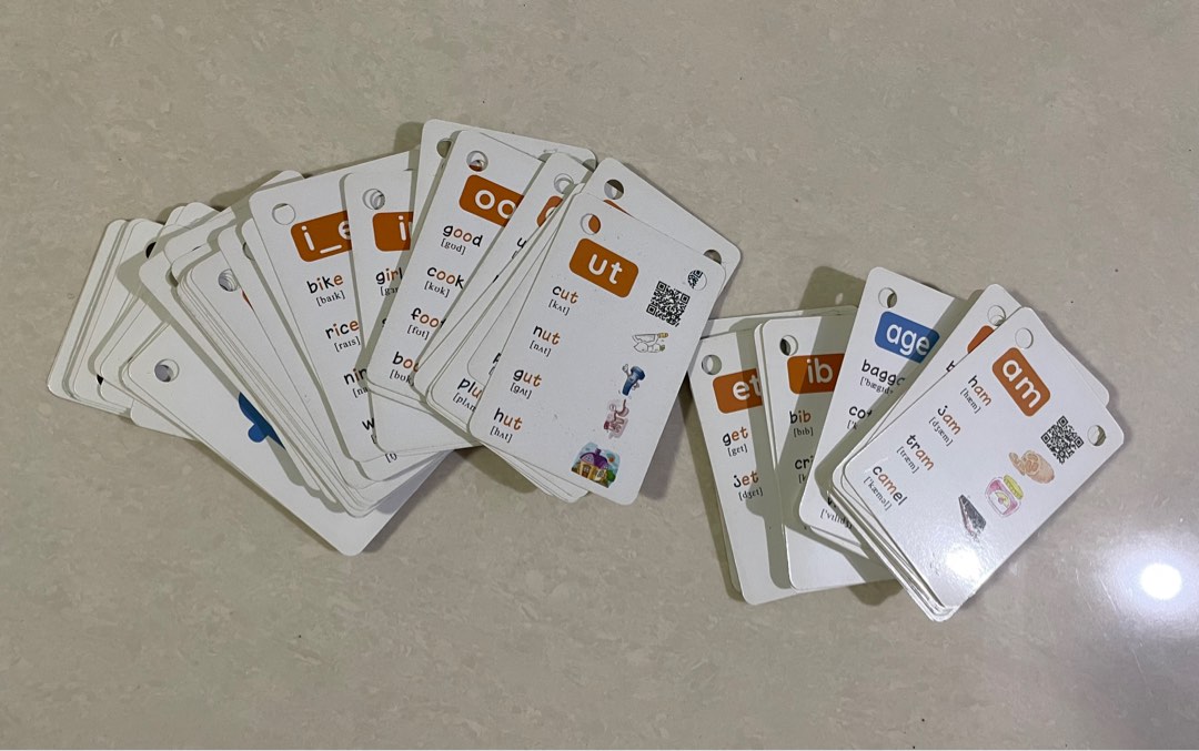 Phonics card, Hobbies & Toys, Toys & Games on Carousell
