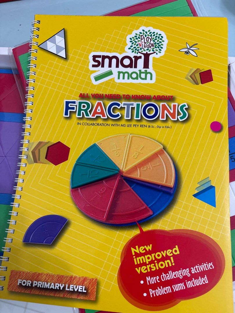Play N Learn Smart Maths Fractions for Lower Primary Fun with Maths ...