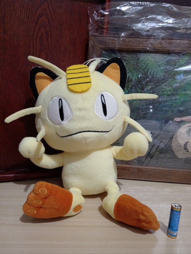 Pokemon Banpresto meowth Plush charm stuffed toy Japan collectible ...