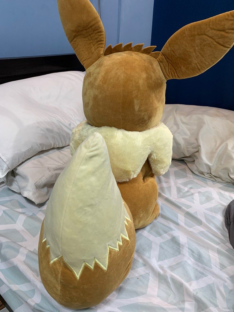 Pokemon Eevee Giant Plush toy 24-inch - Adorable, Ultra-Soft, Life Size ...