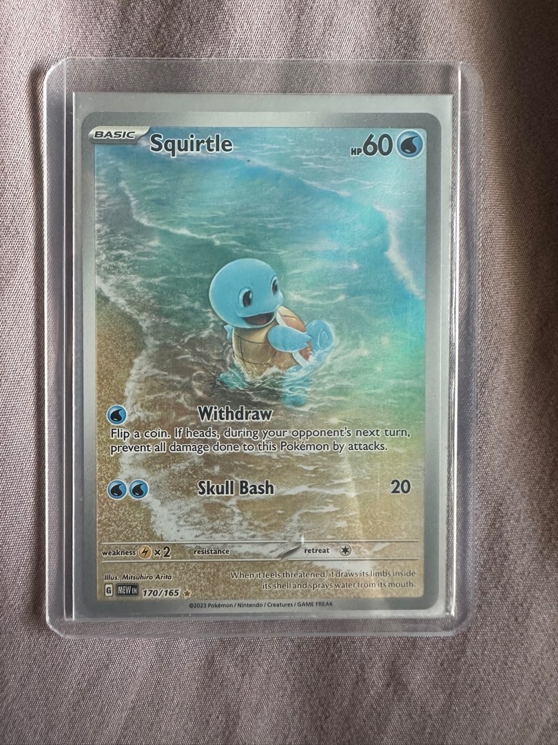 Pokemon Squirtle IR, Hobbies & Toys, Toys & Games on Carousell