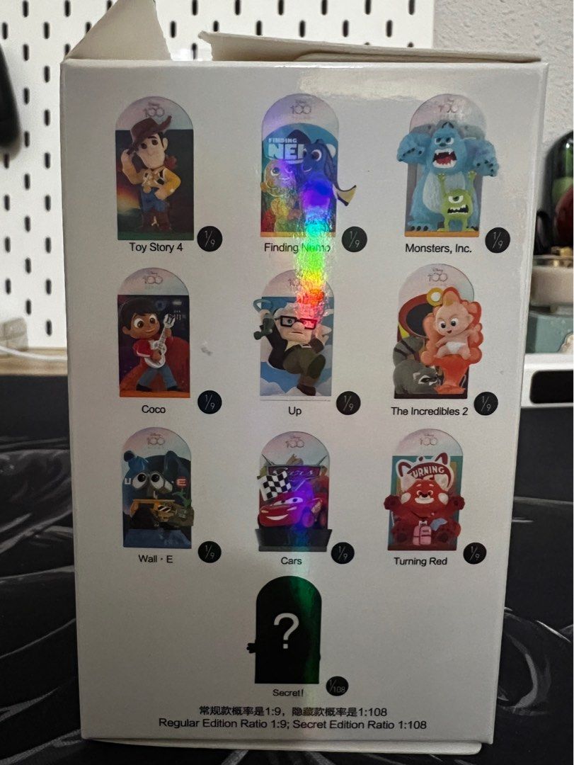 POP MART Disney 100 Anniversary Pixar Series, Hobbies & Toys, Toys ...