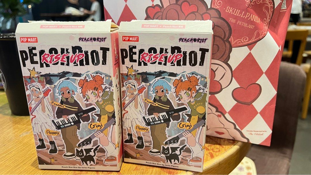 POPMART Peach Riot (Poppy Electric Funk), Hobbies & Toys, Toys & Games ...