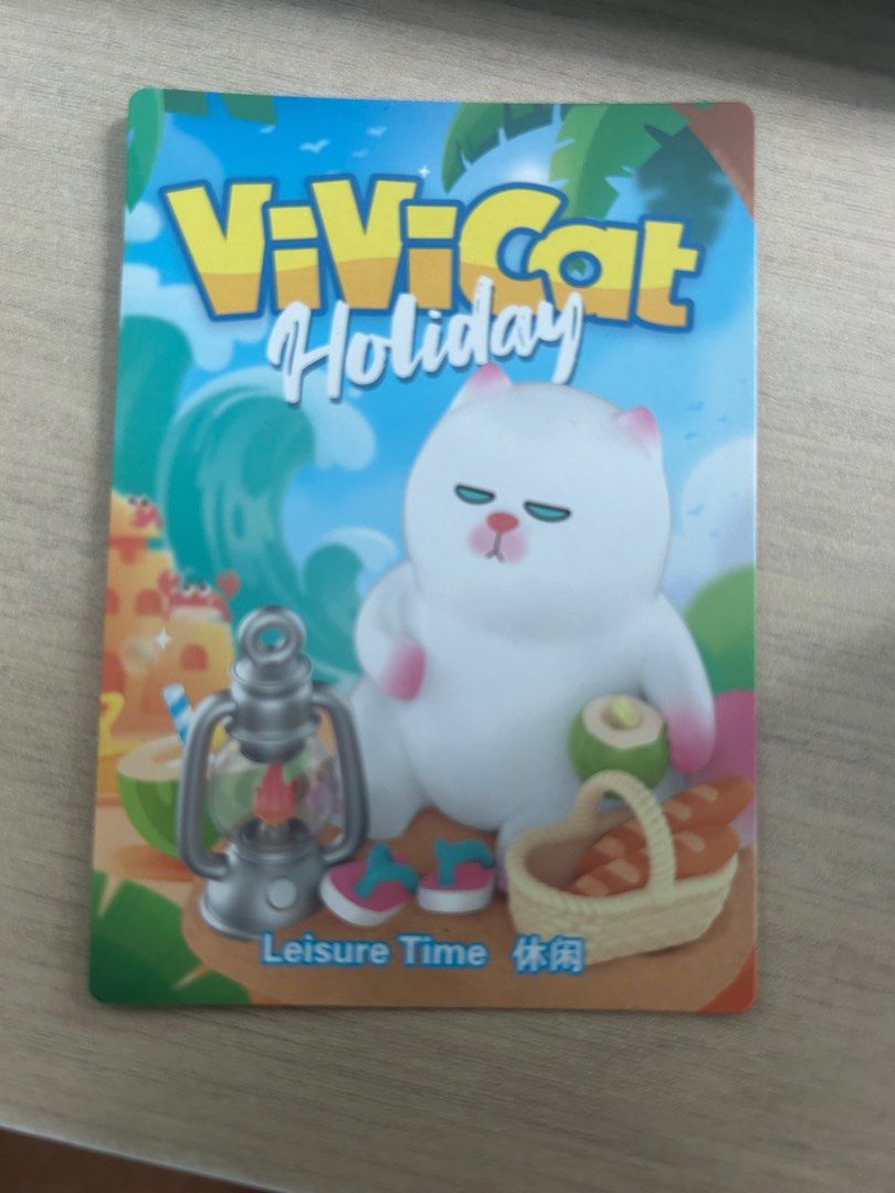 popmart vivi cat, Hobbies & Toys, Toys & Games on Carousell