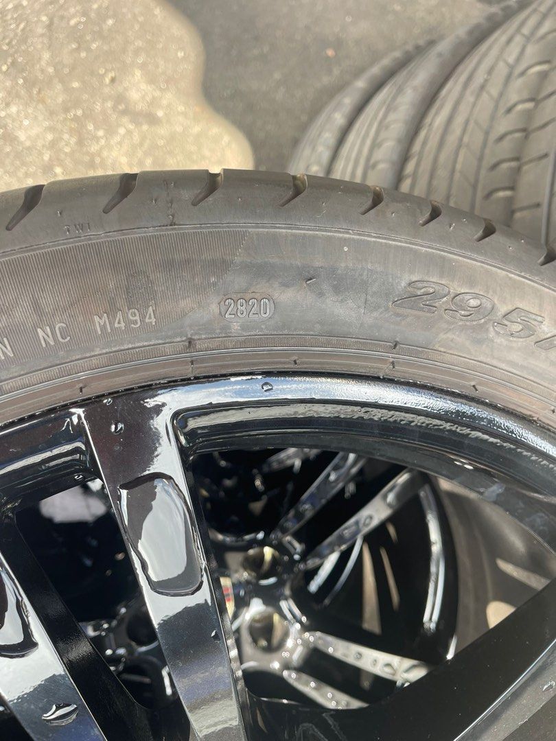 Porsche cayenne 958 turbo rims 21 inch with 295/35/21 p zero, Car ...