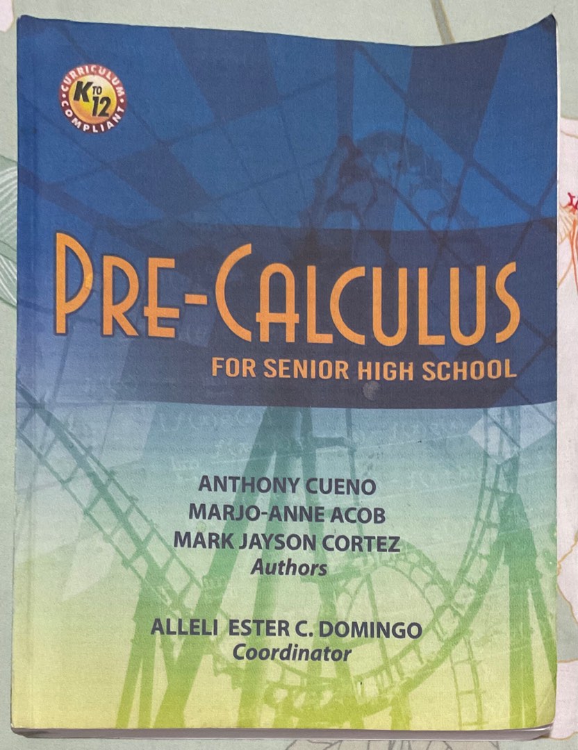 Pre-Calculus for Senior High School, Hobbies & Toys, Books & Magazines ...