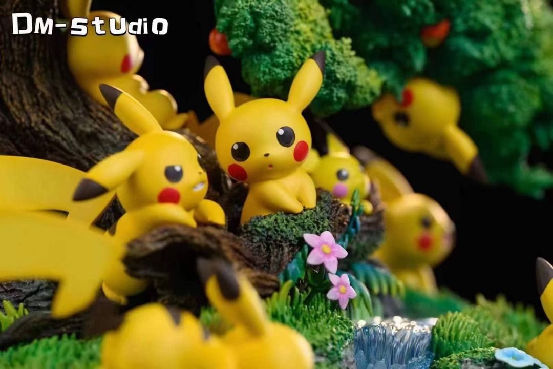 【PRE-ORDER】DM Studio - Pokemon - Pikachu Paradise Resin Statue GK Anime ...