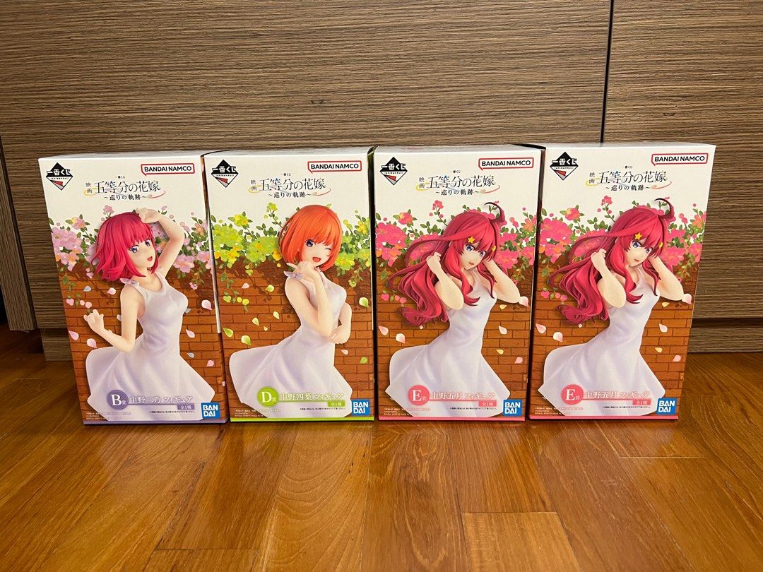Quintessential Quintuplets Kuji ~Encounter Trajectory~ Assorted Items ...