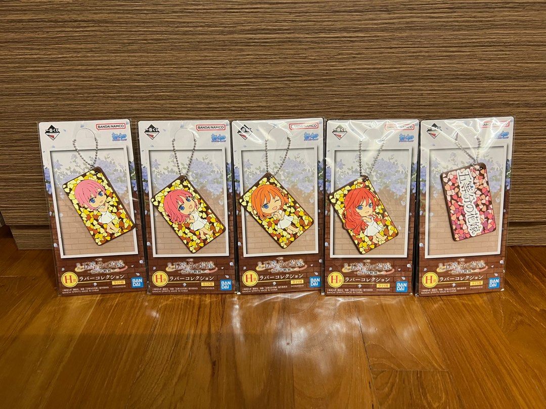 Quintessential Quintuplets Kuji ~Encounter Trajectory~ Assorted Items ...