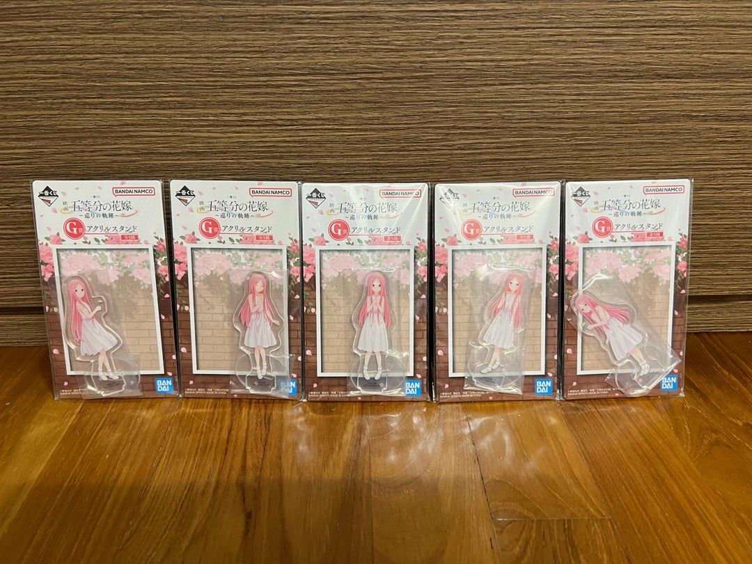 Quintessential Quintuplets Kuji ~Encounter Trajectory~ Assorted Items ...
