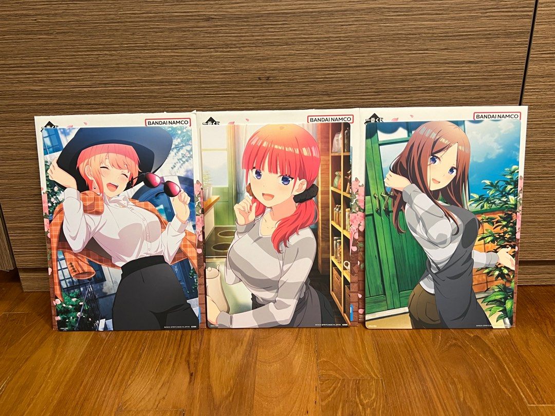 Quintessential Quintuplets Kuji ~Encounter Trajectory~ Assorted Items ...
