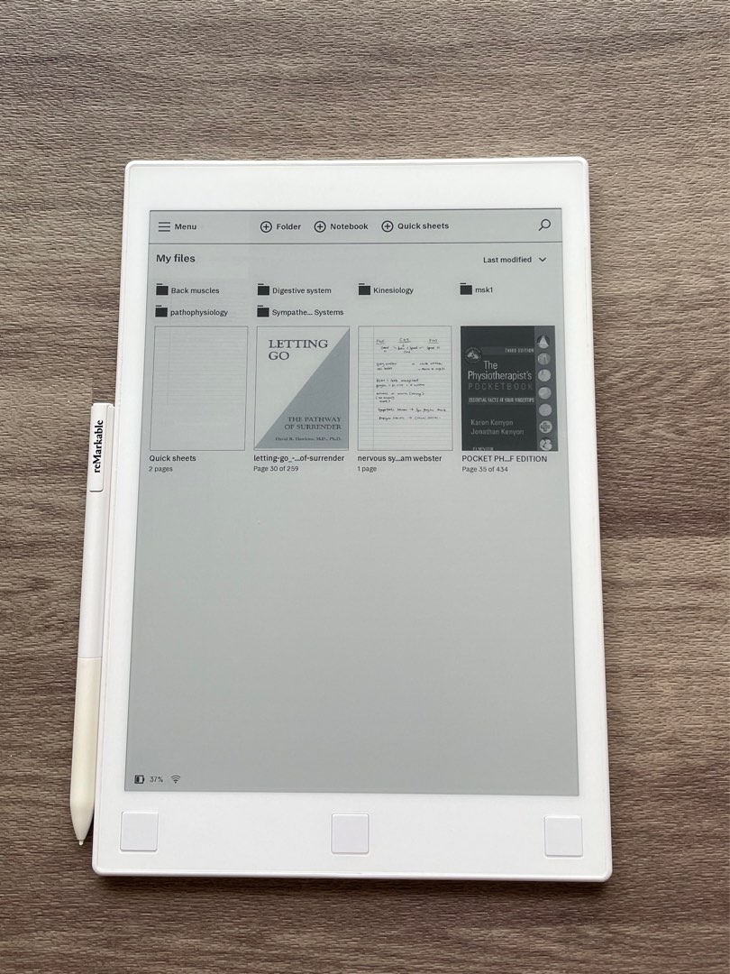 Remarkable Tablet Gen 1, Computers & Tech, Laptops & Notebooks on Carousell