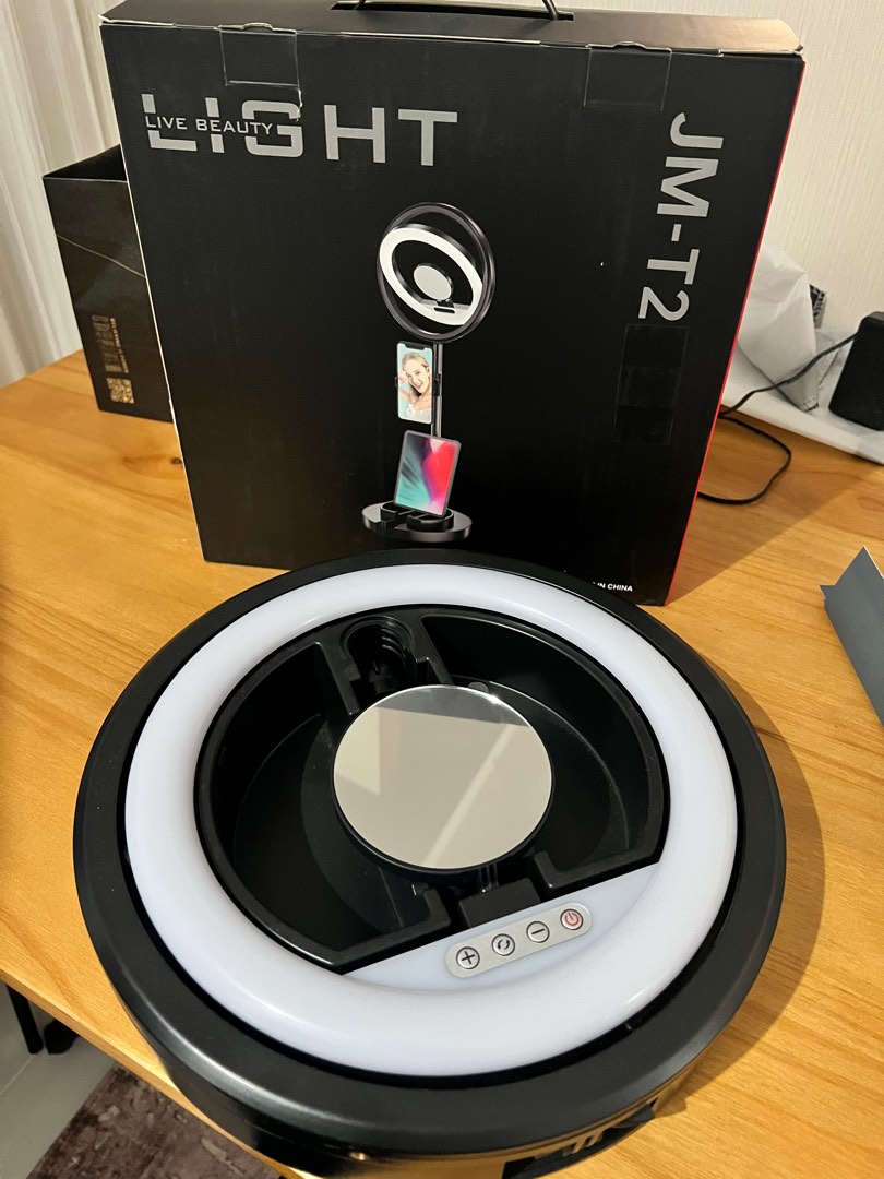 Ring Light , with remote (foldable), Furniture & Home Living, Lighting ...