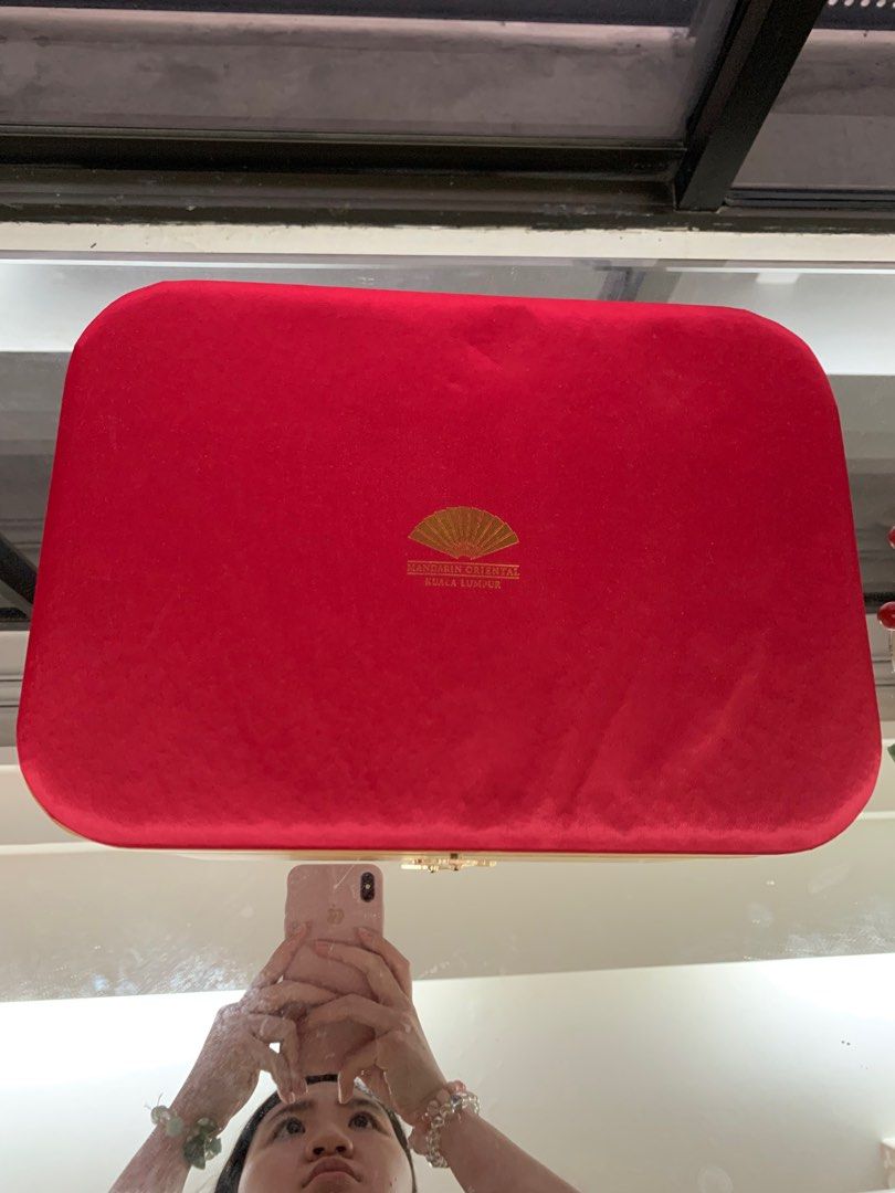 Ritz Carlton and Mandarin Oriental Mooncake boxes, Furniture & Home ...