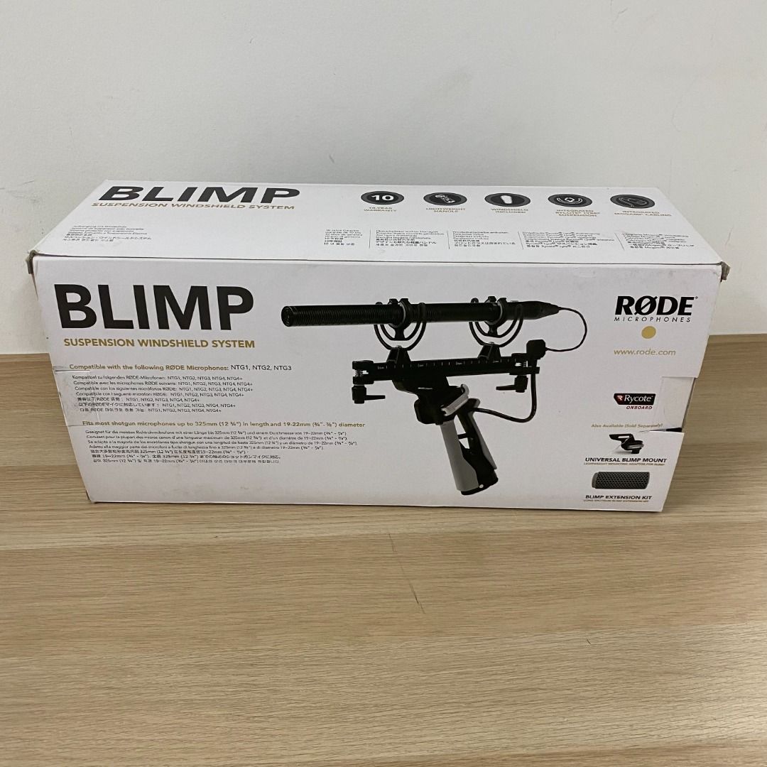 Rode Blimp Suspension Windshield System, Audio, Microphones on Carousell