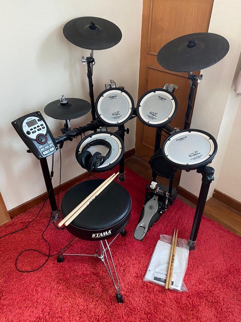 Roland V Drums TD-11 Electronic Drum Kit, Hobbies & Toys, Music & Media ...